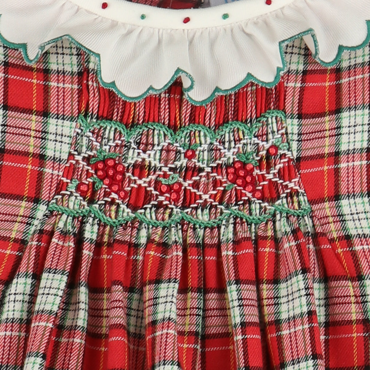 Scottish Check Dress – Peaches