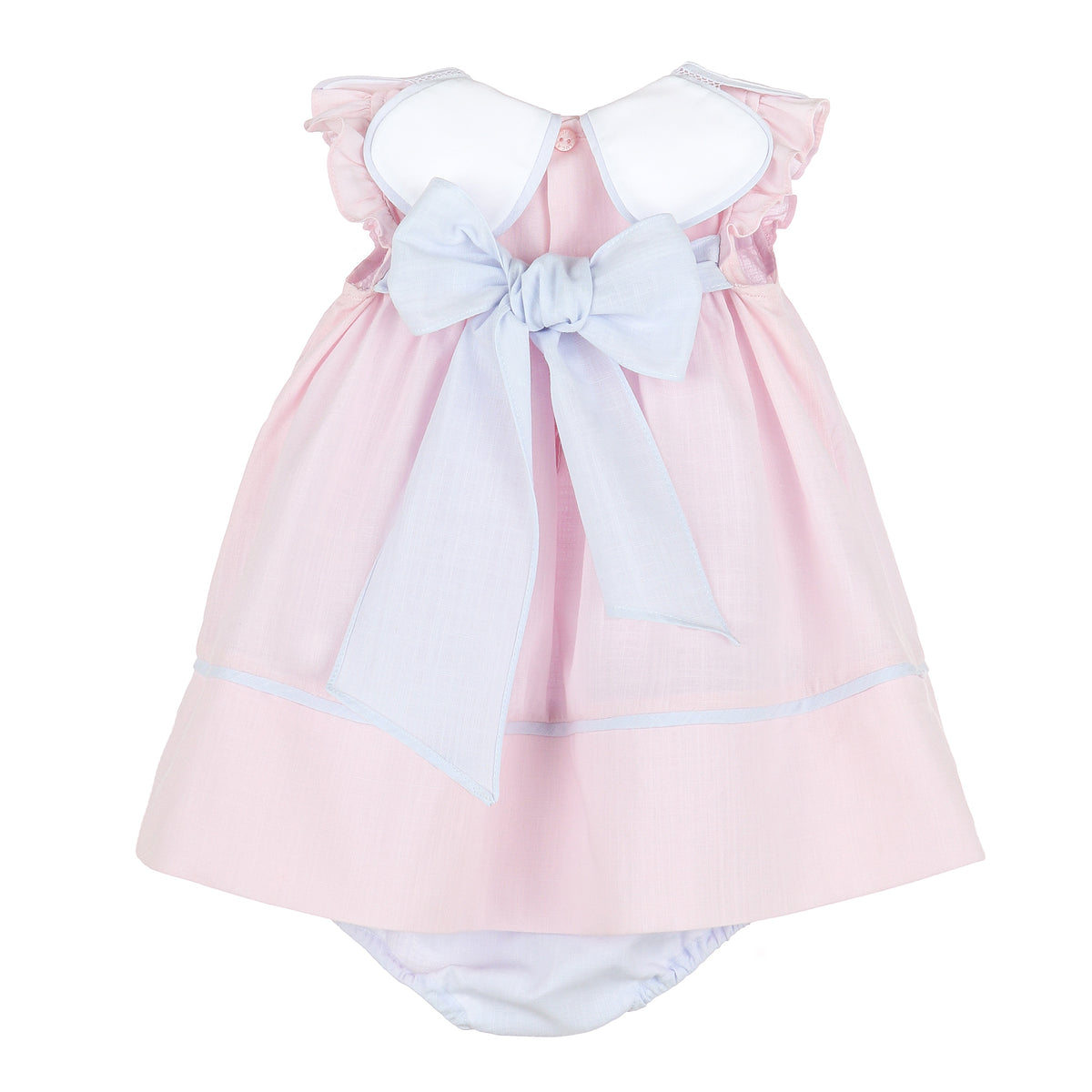 Blue Trimmed Pink Classic Petal Float – Peaches