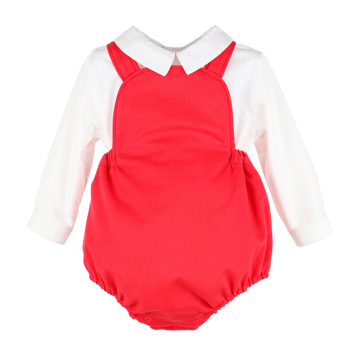 Classic Red Overall – Peaches